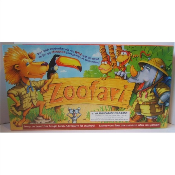 Games to Remember | Toys | Zoofari Childrens Jungle Safari Adventure Game Preloved Like New ...